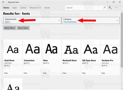 How To Install Fonts From Microsoft Store In Windows