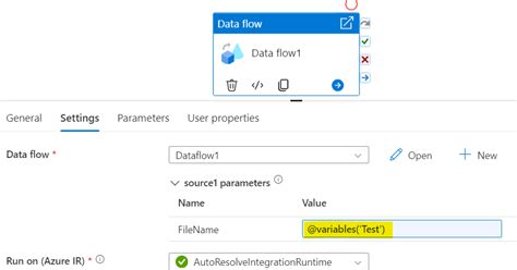 How To Pass Pipeline Variable Into Dataflow Source Dataset Microsoft Qanda