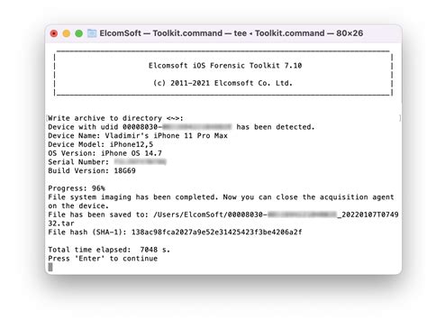Agent Based Full File System And Keychain Extraction Now Up To IOS Incl ElcomSoft Blog