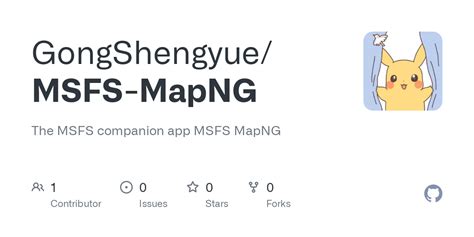 Github Gongshengyue Msfs Mapng The Msfs Companion App Msfs Mapng