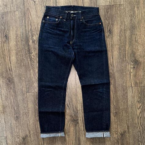 Levis Lvc 1954 501z Xx Selvedge Straight Fit Jeans Depop