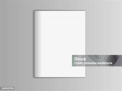 빈 닫힌 3d 일러스트레이션 잡지 표지 모형 책 소책자 브로셔 팜플렛 카탈로그 격리된 밝은 회색 배경에 프레젠테이션을 위한 소설