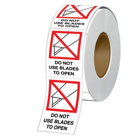 Do Not Use Blades To Open International Shipping Labels Seton
