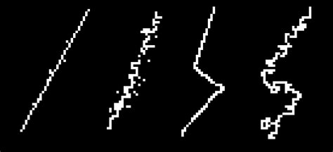 graphics measure noise in a binary bitmap line stack overflow