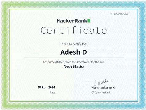 Adesh D On Linkedin Nodejs Codingjourney Hackerrankchallenge