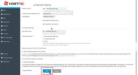 Cara Menambah Domain Di Plesk Panel Hostnicid