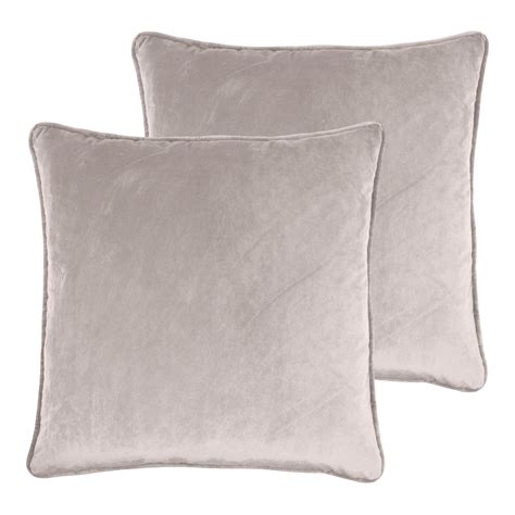 Sherry Kline Elite Velvet Corded Edge Pillow Covers Decorative Throw