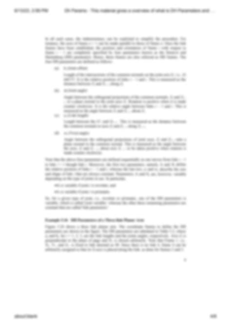 SOLUTION Dh Params This Material Gives A Overview Of What Is Dh Parameters And How To Implement