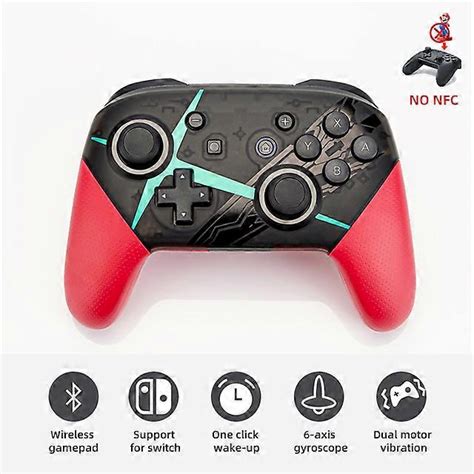 switch gamepad with dual motor vibration switch pro game controller with 6 axis gyroscope