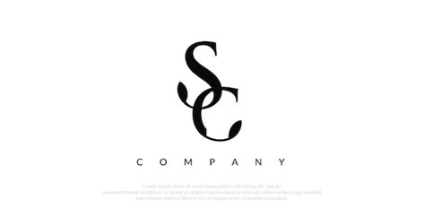 Premium Vector Initial Sc Logo Design Vector
