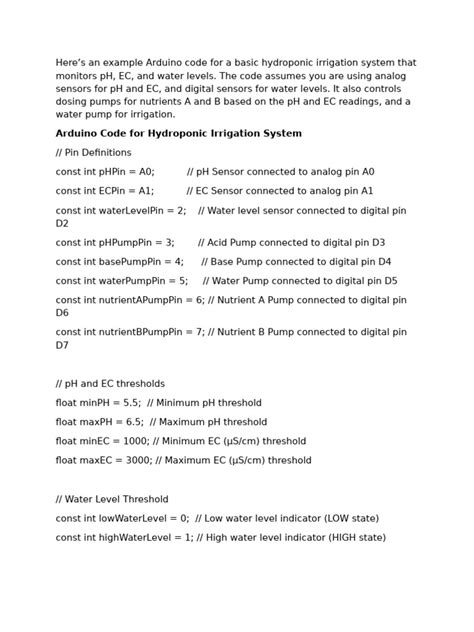 Arduino Code Explaination Pdf Sensor Arduino Arduino Code Explaination Pdf Sensor Arduino