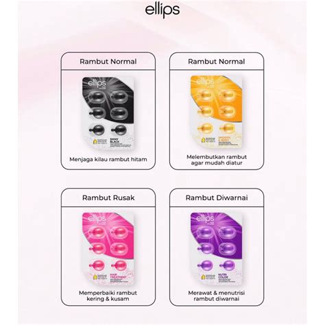 Jual Ellips Hair Vitamin Vitamin Rambut Isi Shopee Indonesia