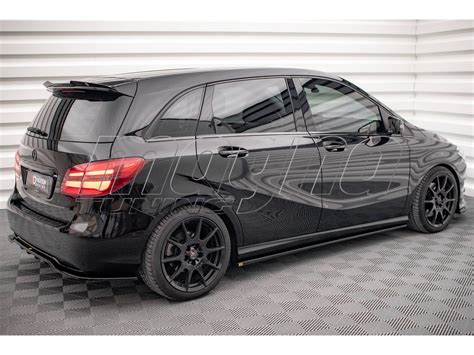 Mercedes B Class W246 Facelift Mx Side Skirt Extensions Mercedes B Class W246 Facelift Mx Side Skirt Extensions