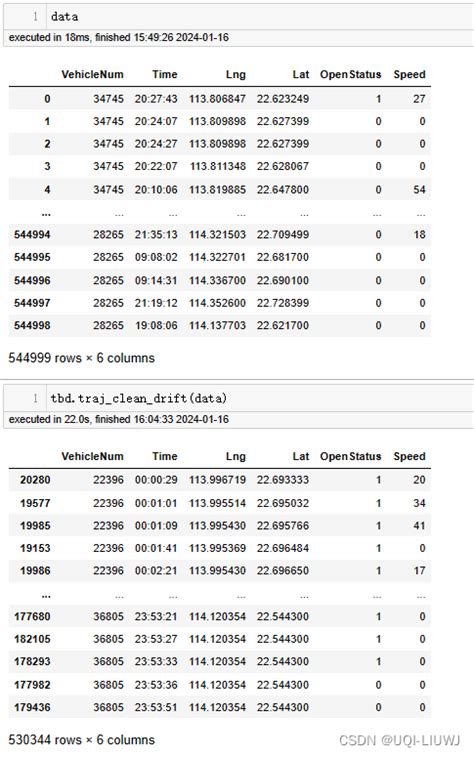 transbigdata笔记清理研究区域内的轨迹漂移 transbigdata 漂移点 CSDN博客