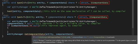 Is This An Issue Entitymanagersetcomponentdata Doesnt Accept My