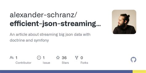 Alexander Schranz On Linkedin Github Alexander Schranzefficient Json Streaming With Symfony