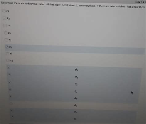 Solved Po Determine Any Geometric Constraint Equations Chegg Com