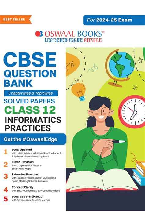 Class 12 Informatics Practices Question Bank 2025 Board Exams Lucky Book Store
