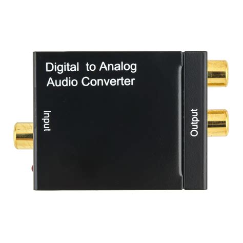 Digital Optical Converter To Analog Audio Percasting