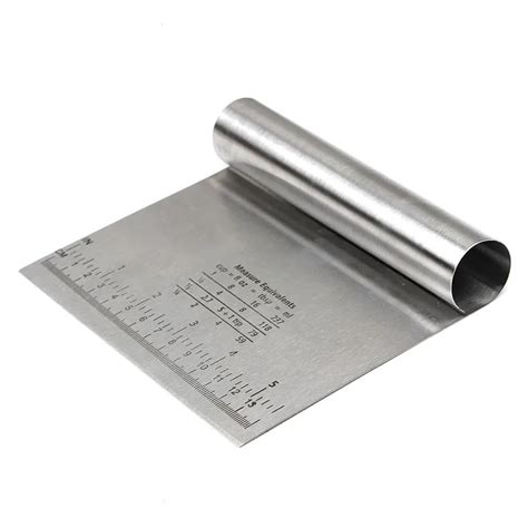 전문 스테인레스 스틸 피자 반죽 스크레이퍼 커터 베이킹 페이스트리 주걱 퐁당 케이크 장식 도구 주방 액세서리베이킹and페이스트리 주걱 Aliexpress