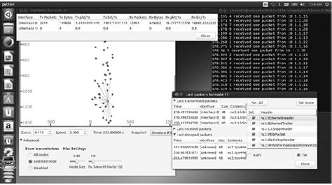 Snapshot Of Simulation Run In Ns3 Download Scientific Diagram