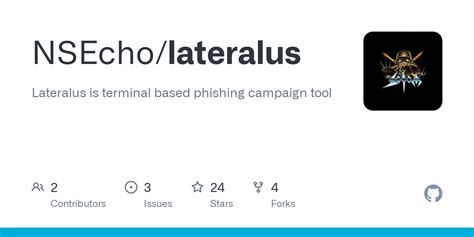 GitHub NSEcho Lateralus Lateralus Is Terminal Based Phishing Campaign Tool