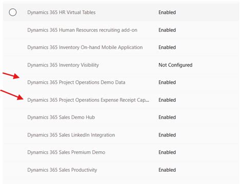 Unable To Find Dynamics 365 Project Operations App In The Environment