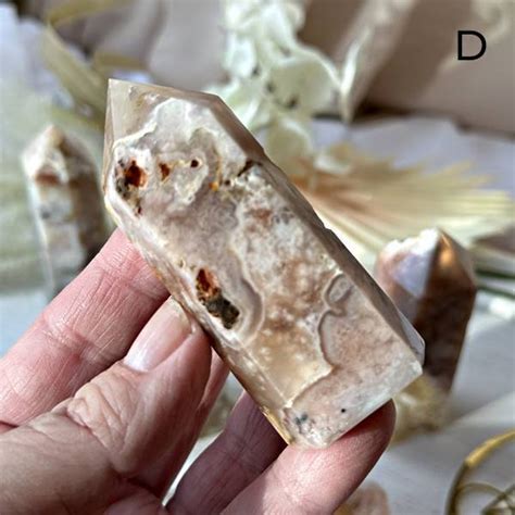 Flower Agate Crystalline Light