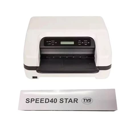 Buy Tvs Dot Matrix Ribbon Cartridge Black Ink Speed 40 Star Passbook