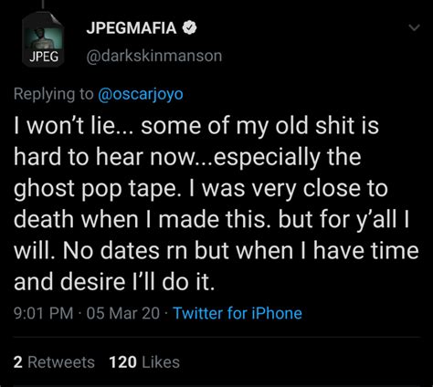 Peggy Says Hell Release His Old Devon Hendryx Stuff On Streaming Eventually Rjpegmafia