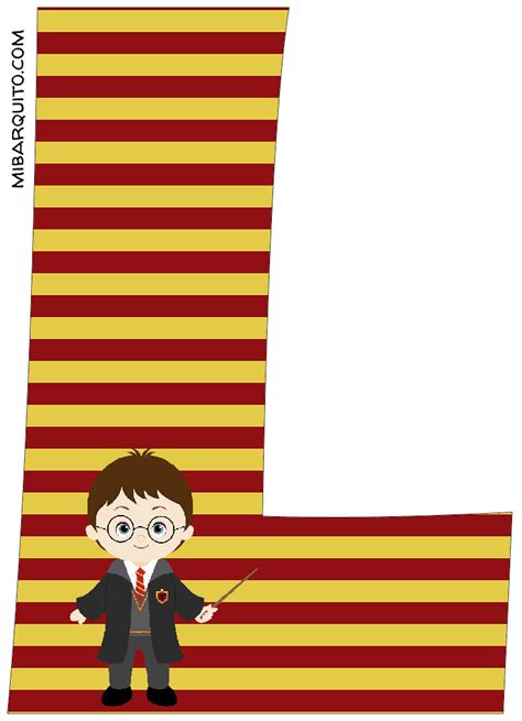 Gratis Abecedario De Harry Potter Mi Barquito