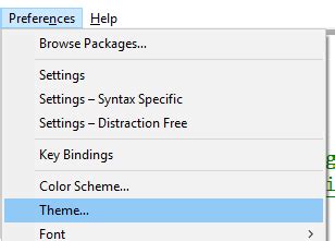 How To Install TmTheme Theme On Sublime 3 On Windows 10 Technical