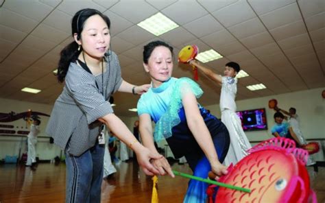 淮安学渔鼓舞 传承非遗 荔枝网新闻