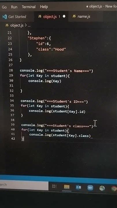 Loop On Object Json Object Iteration Looping On Json Object