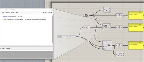 Rhinocommon Extend Curve Dont Accept Negative Value Grasshopper Developer Mcneel Forum