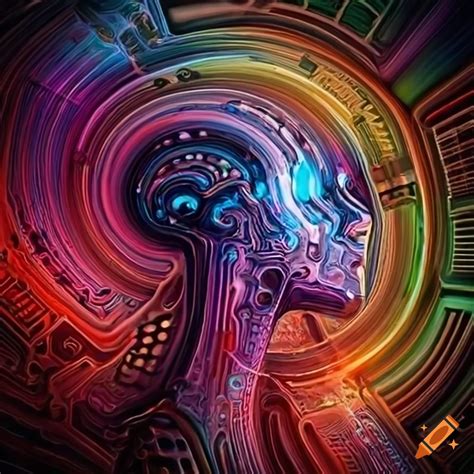Abstract Art Representing Artificial Intelligence On Craiyon