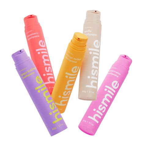 Hismile Strawberry Flavoured Toothpaste | Flavoured Toothpaste ...