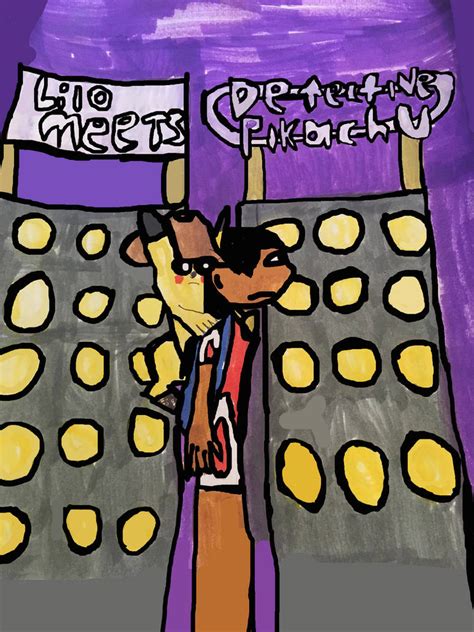 Lilo Meets Detective Pikachu By Marylemon42 On Deviantart