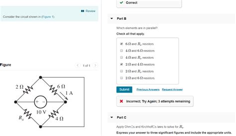 Solved Correct Review Consider The Circuit Shown In Figure Chegg