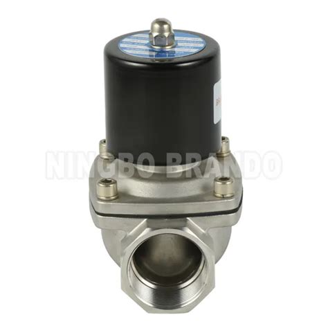 2s400 40 1 12′′ 2 Way Normally Closed Water Air Oil Gas Stainless