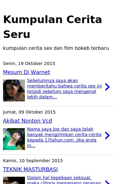 Cerita 17 Tahun Terbaru