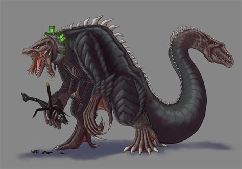 Scp 682 By Redsunjt On Deviantart