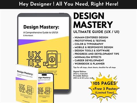 Uxui Design Mastery Ultimate Guide E Book For Designers Ux Design Principles Mobile Design