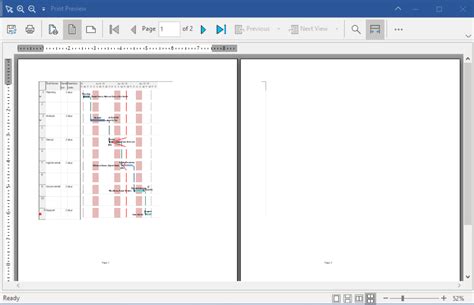 Print Preview Dialog Box ComponentOne GanttView For WinForms