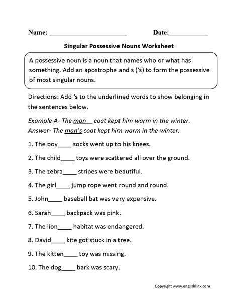 Case Worksheets