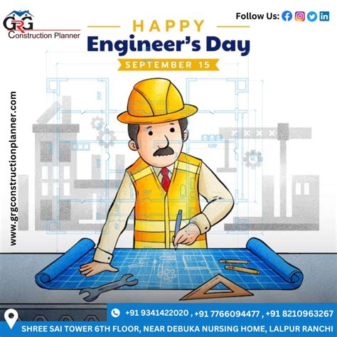 Happy Engineers Day Grg Construction Planner