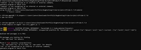 WINDOWS R Frida Not Working KNOWN BUG Issue Nowsecure R Frida GitHub