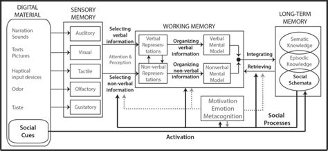The Cognitive Affective Social Theory Of Learning In Digital
