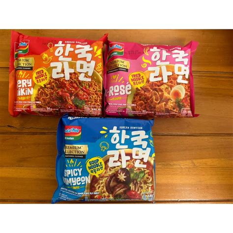 Indomie Premium Collection Korean Ramyeon K Rose Fiery Chikin Spicy Ramyeon Shopee Philippines