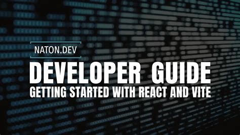 Getting Started With React And Vite